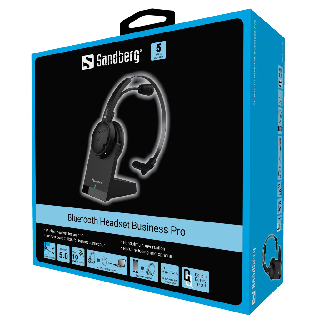 Sandberg Bluetooth Headset Business Pro (126-26) - Sandberg A/S